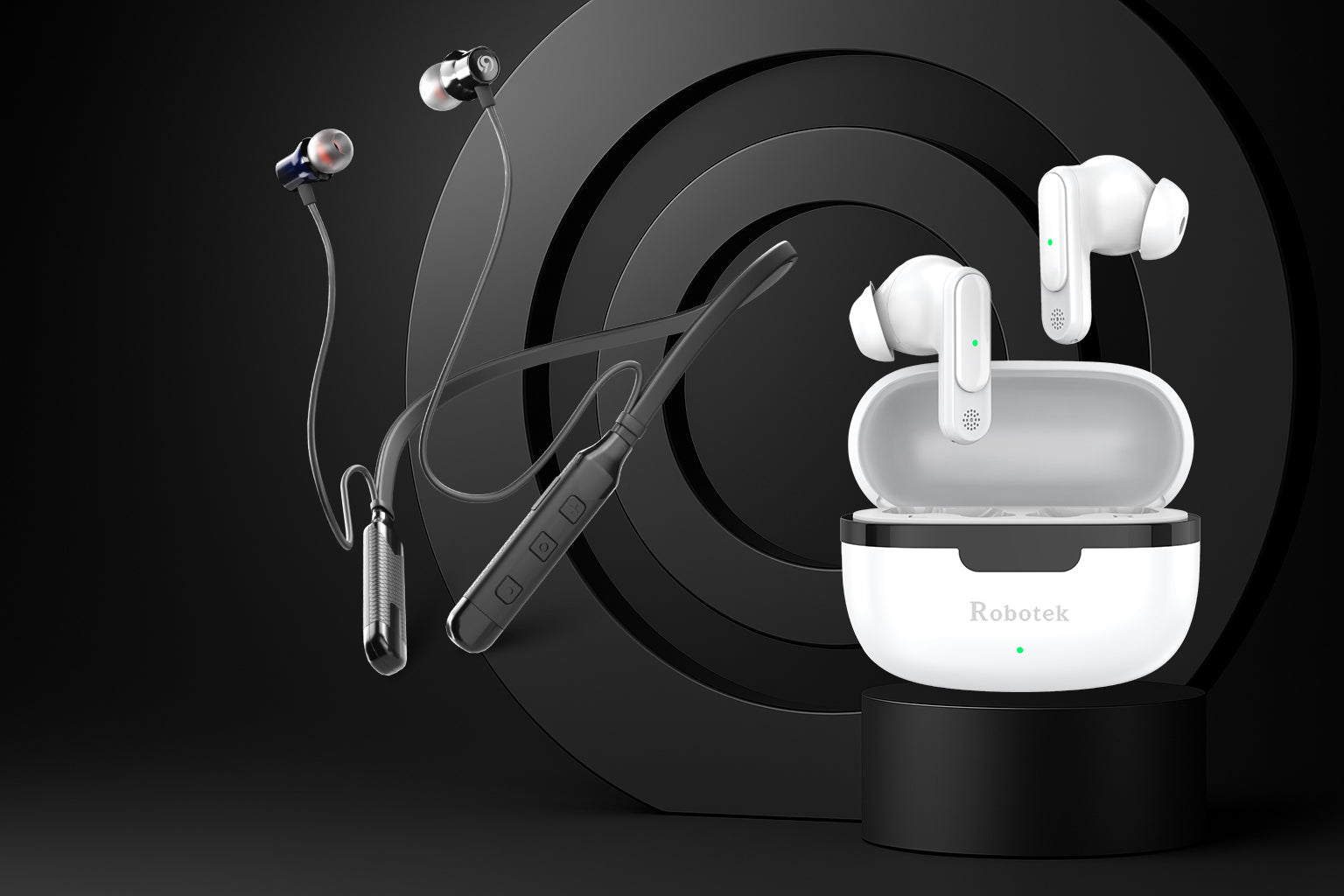 Robotek: Buy Neckbands, Headphones, Earphones, and Smartwatches online